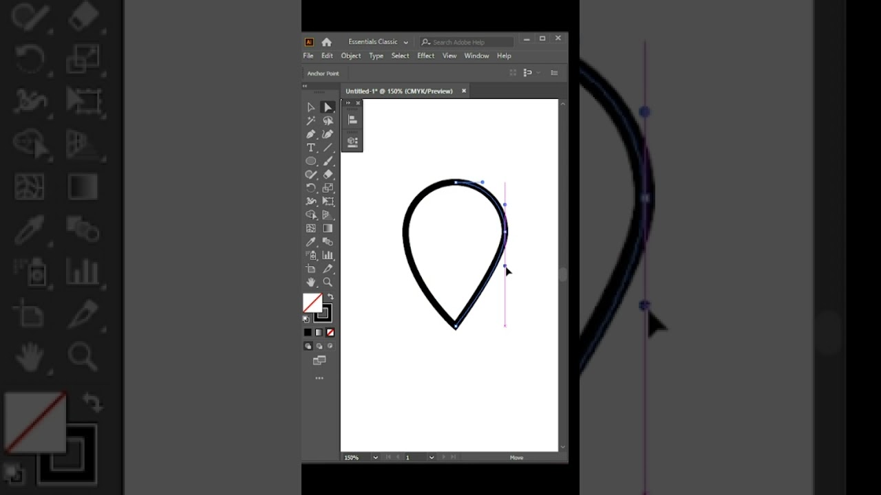 make Location icon in Adobe Illustrator #shorts #illustrator