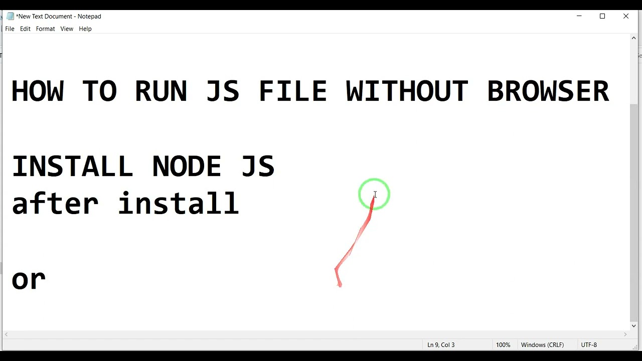 How to run JavaScript without Browser 2023