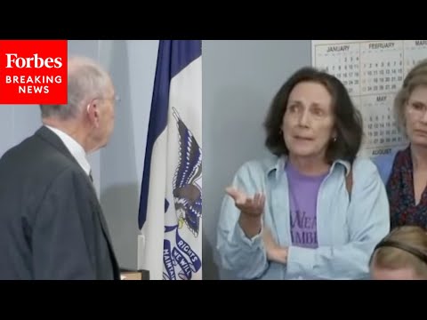 'It Is Insulting': Voter Rebukes Chuck Grassley For Referring To Social Security As 'Entitlements'