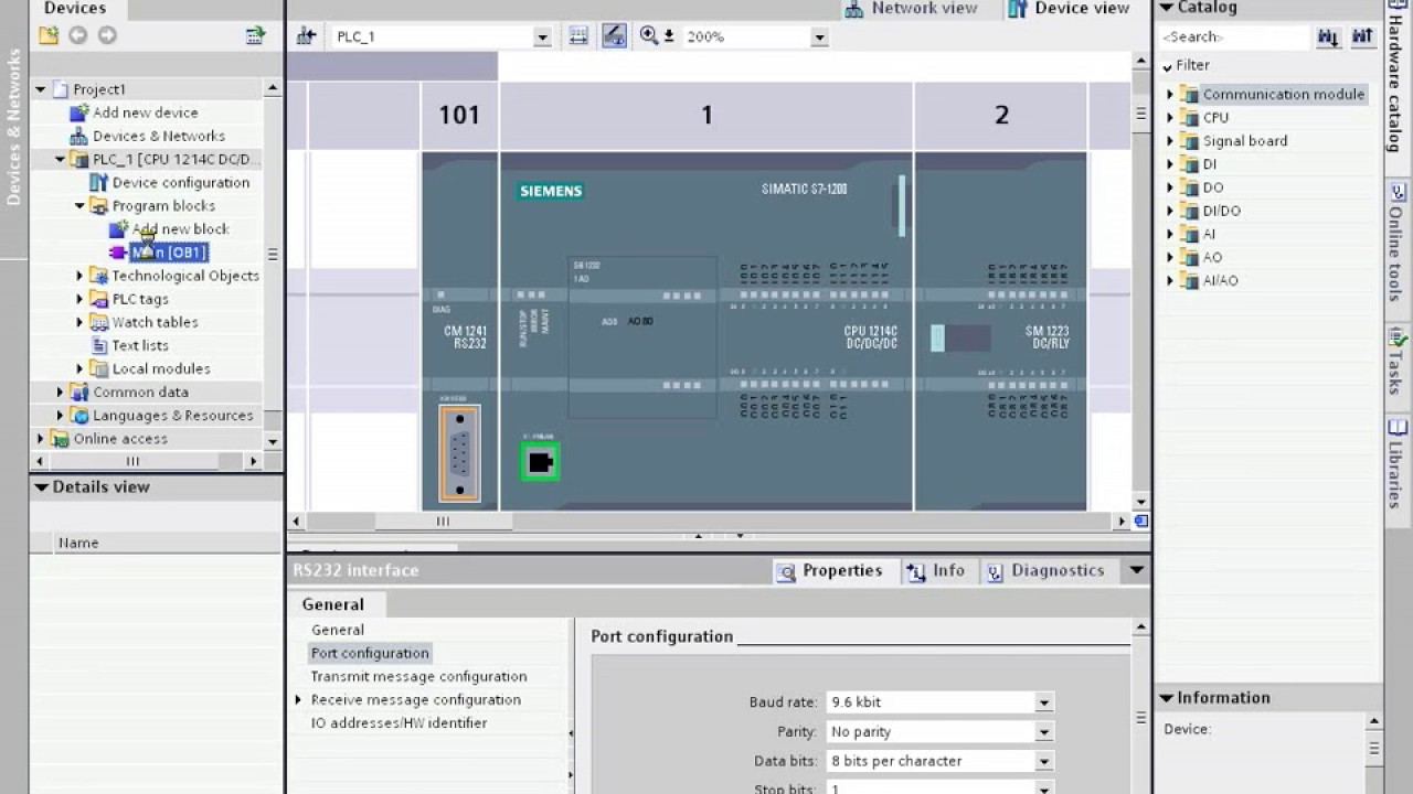 Siemens SIMATIC S7 1200 Part 1   Getting Started