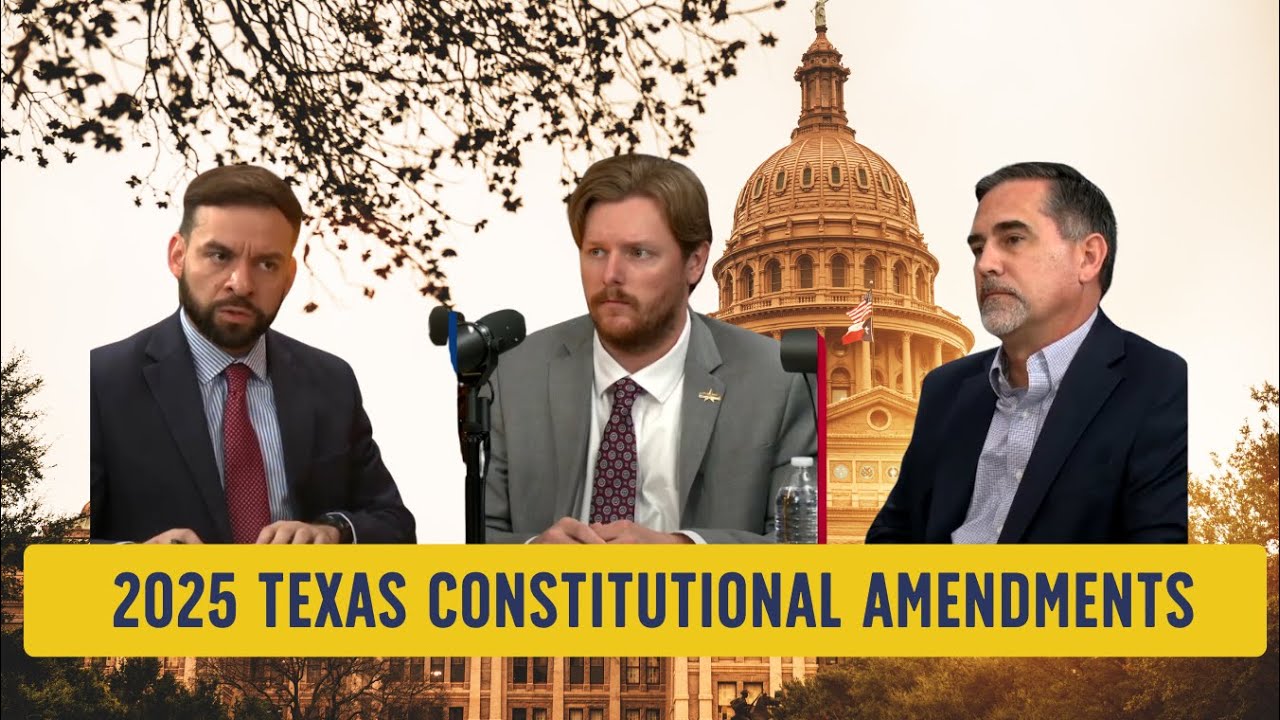 Texas Constitutional Amendments Explained | Taxpayer Empowerment: Episode 9