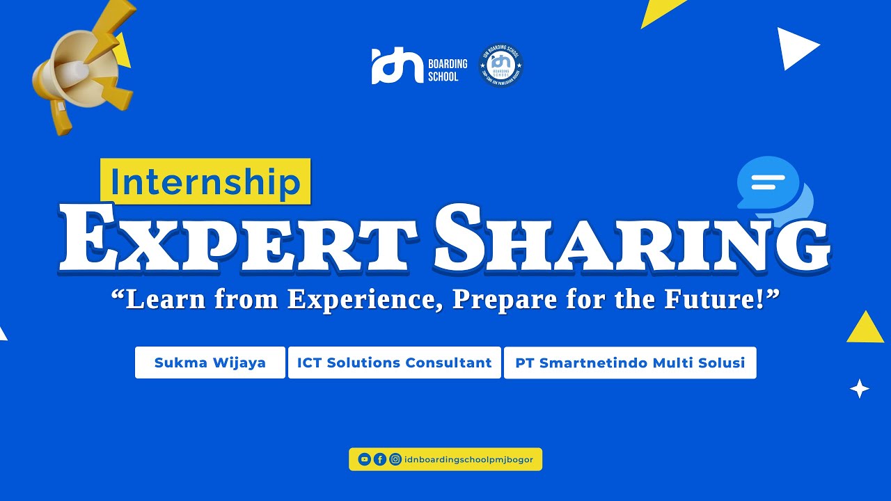 Expert Sharing | Sukma Wijaya |  ICT Solutions Consultant  |  PT Smartnetindo Multi Solusi