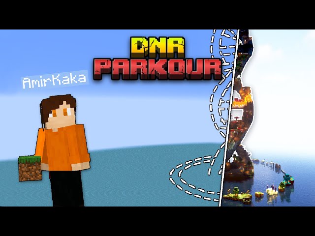 DNA Parkour Minecraft Map