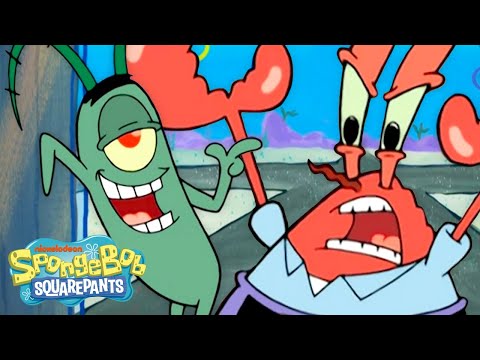 Mr. Krabs and Plankton Being an Iconic Duo for 60 Minutes Straight 🦀👁️ | SpongeBob