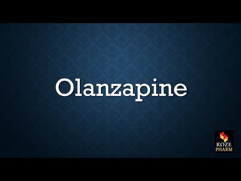 Olanzapine pronunciation, schizophrenia drug, bipolar medicine, How to say Roze Pharm