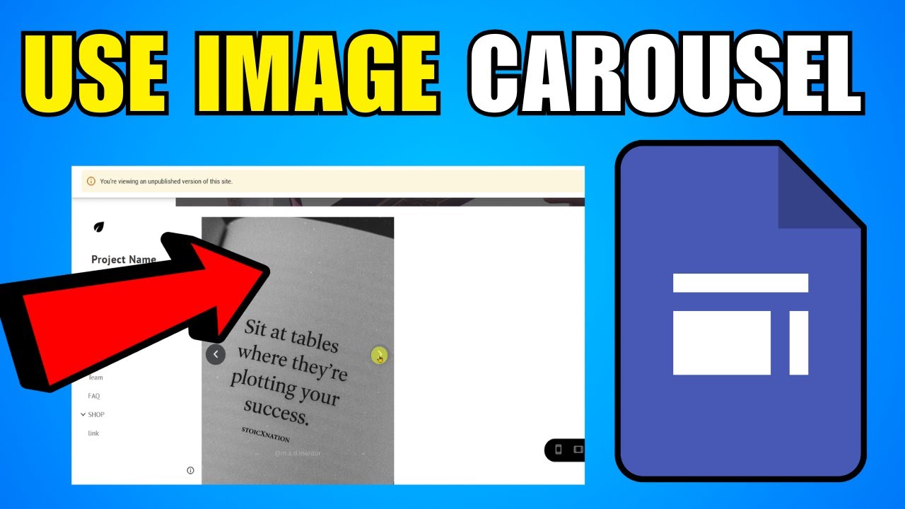 How To Use The Image Carousel In Google Sites 2026 (Complete Guide)