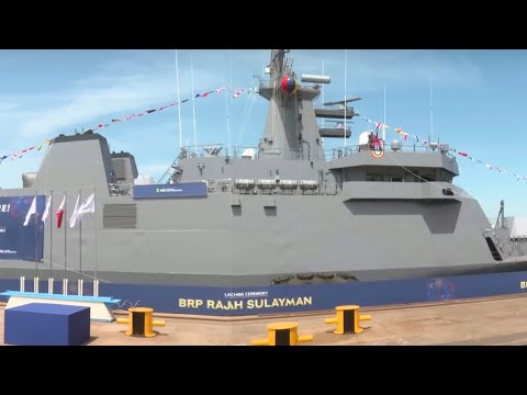 BRP RAJAH SULAYMAN PS20 LAUNCHED PHL NAVY'S 1ST OF 6 OPV