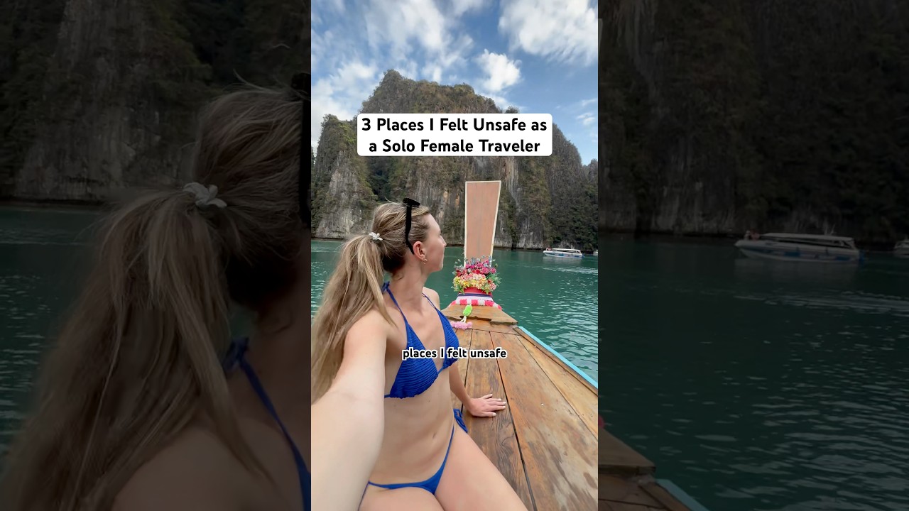 3 Places I’ve Felt Unsafe as a Solo Female Traveler #solofemaletraveler #travelalone #safety