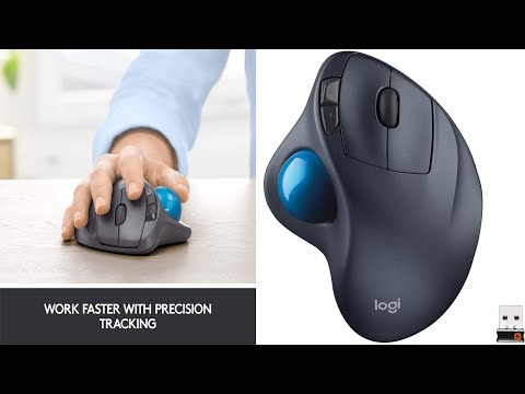 Best Wireless Trackball Mouse - Logitech M570 Mouse Wireless Trackball