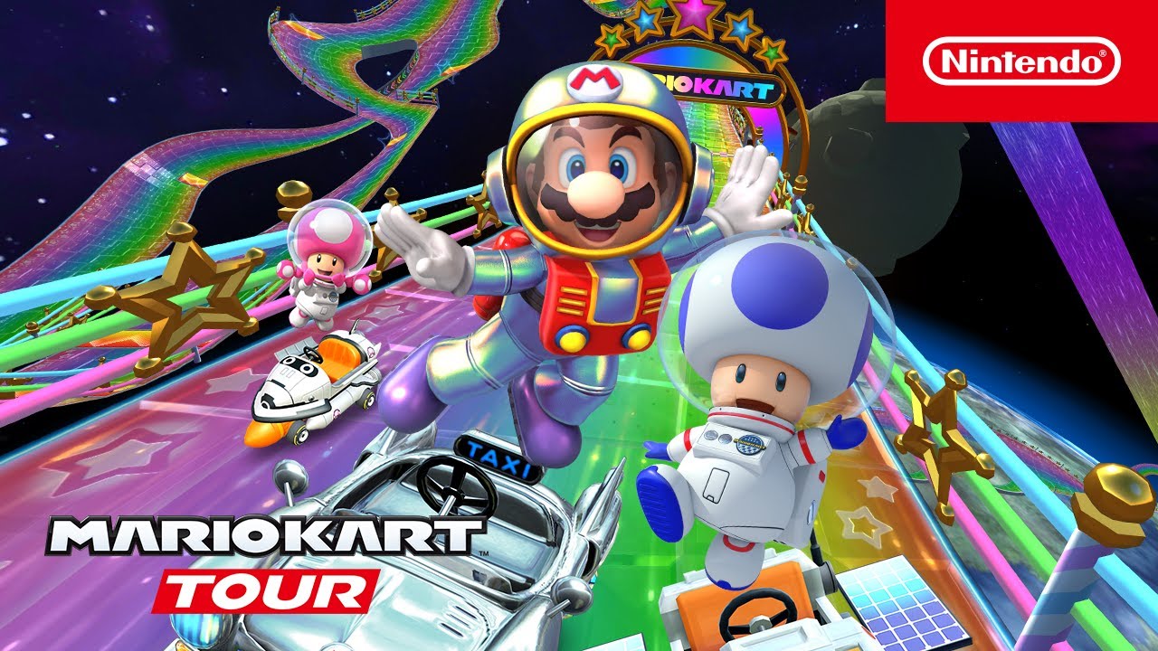Mario Kart Tour - Space Tour Trailer