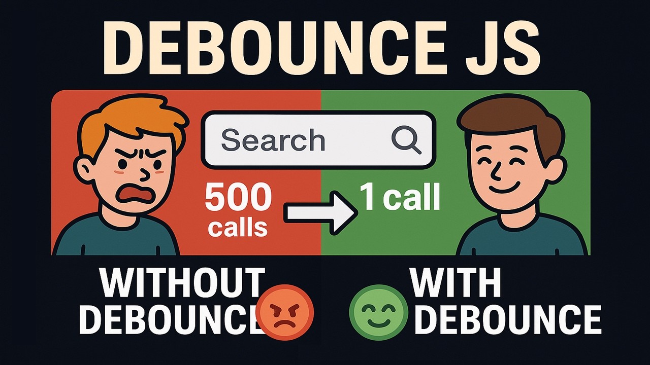 Debounce JavaScript Function — Build a Search Bar Without API Overload