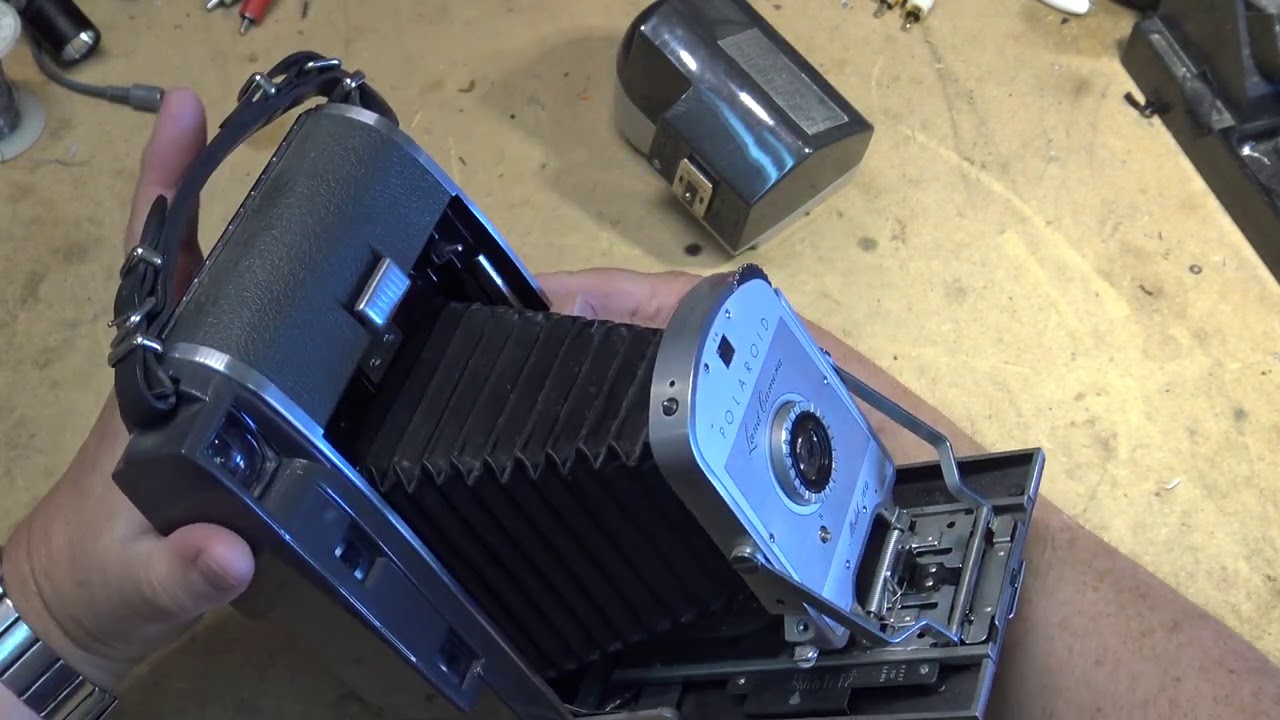 Vintage Polaroid Camera and Flash Teardown