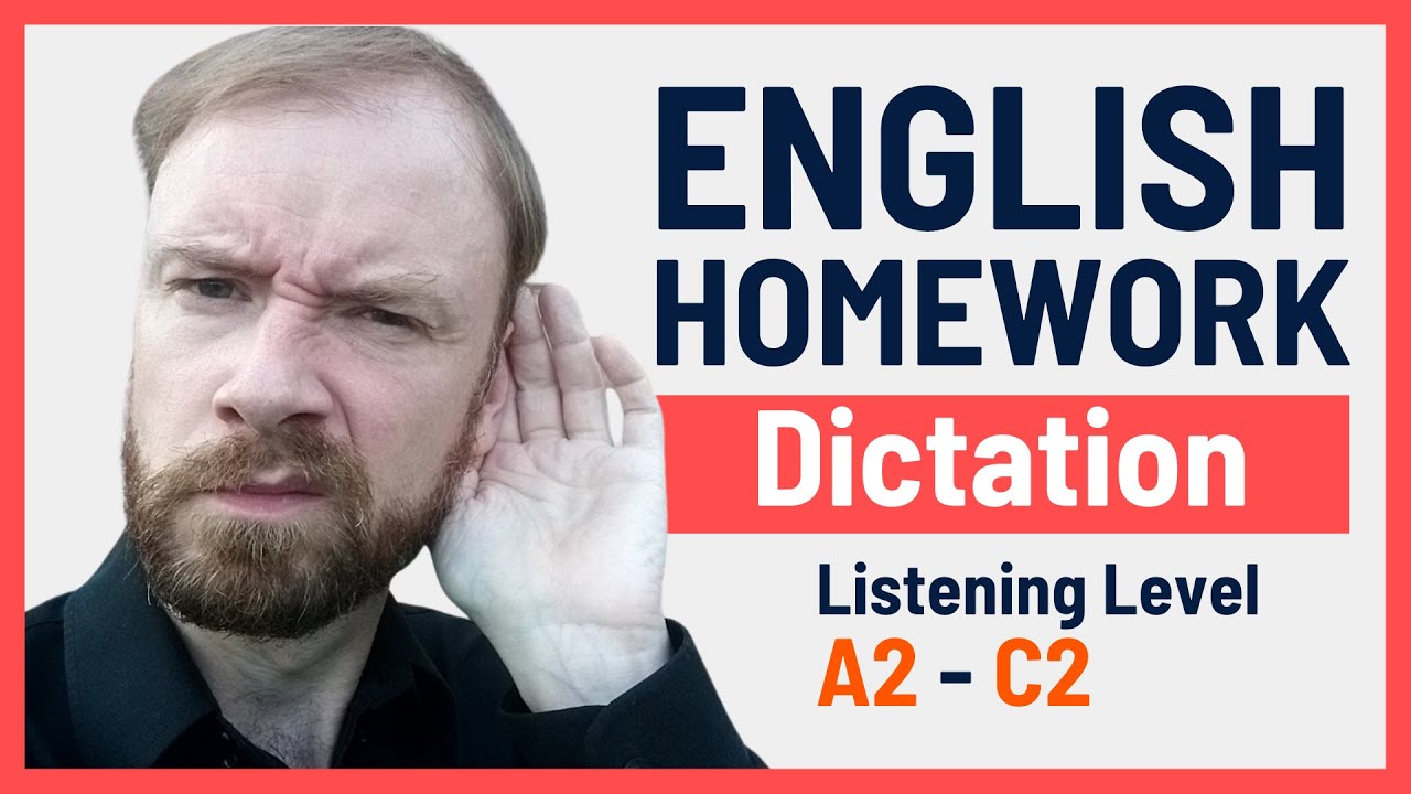 Dictation 5 | Improve Your English Listening Skills with Homework