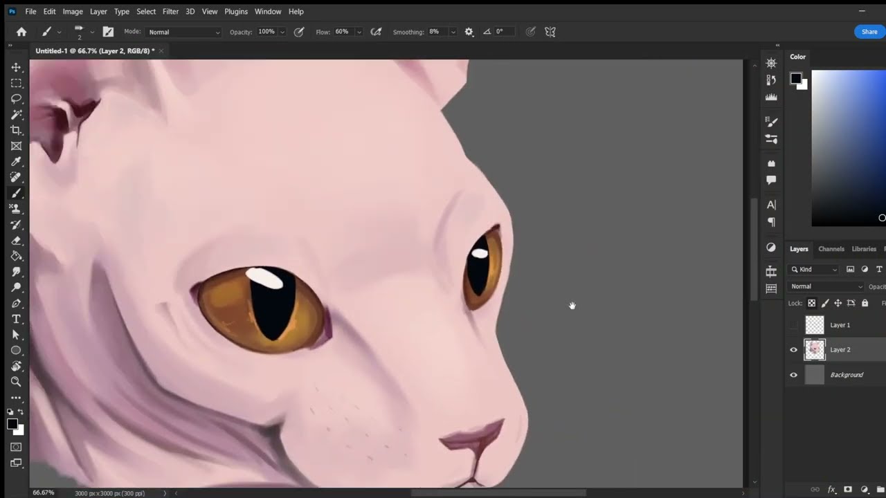 sphinx cat speedpaint