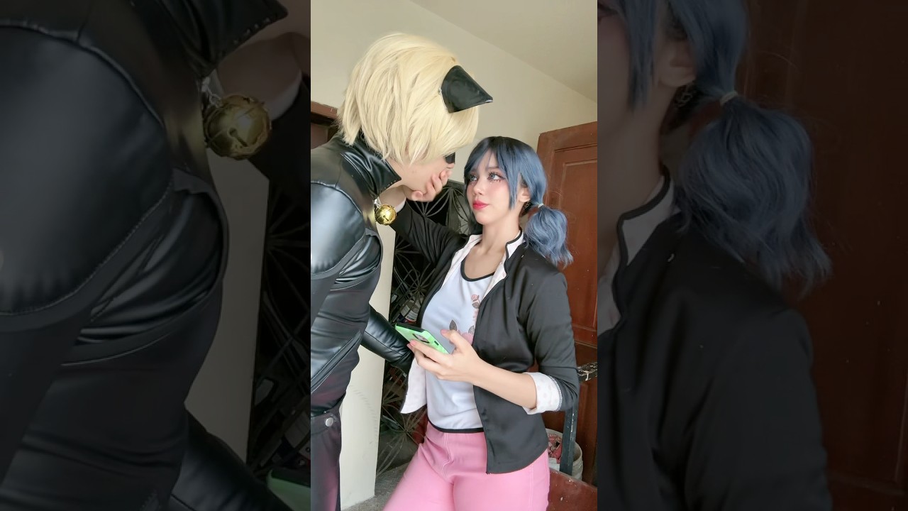 Marinette and chat noir cosplay | Miraculous #cosplay  #miraculousladybug  #marinette  #ladybug