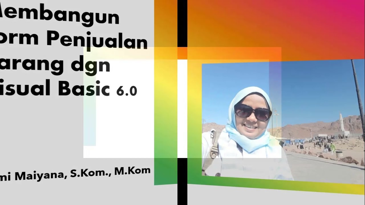 Membangun Form Penjualan Barang dgn Visual Basic 6