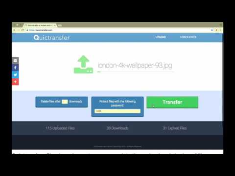 WeTransfer to Alternative QuicTransfer File Sharing