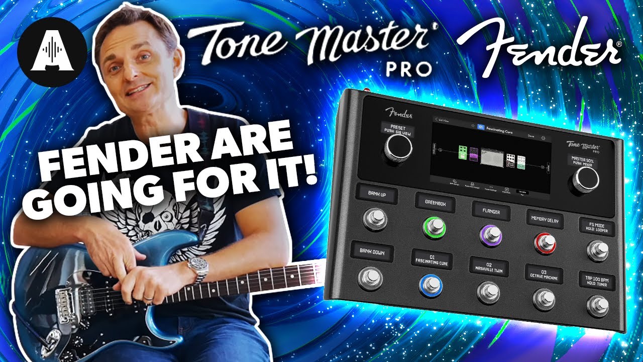 Fender Tone Master Pro Multi-Effects Guitar Workstation - Andertons ...
