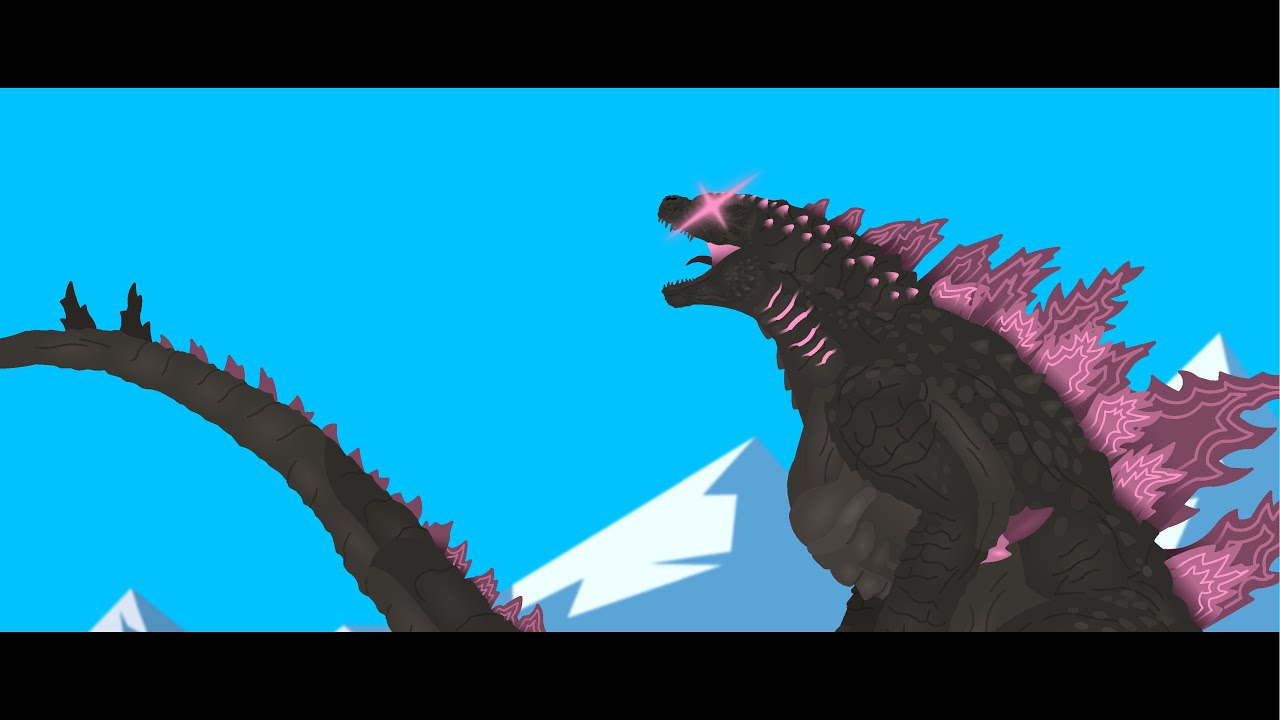 Evolved Godzilla Atomic Breath Test: StickNodes Pro
