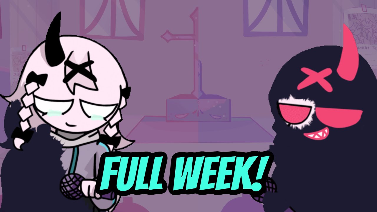 FNF Evil Rasazy vs GK, Sarvente, Ruv, & Selever! | Full Week!
