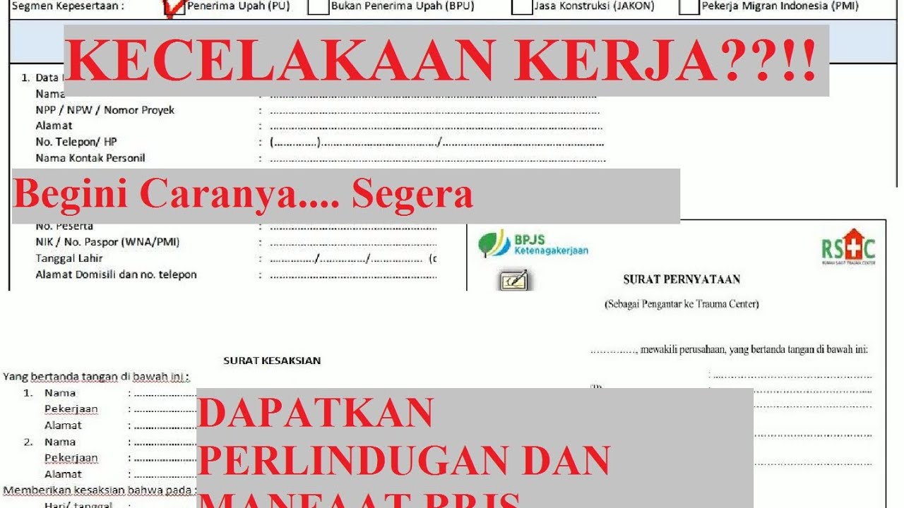 Cara Mengurus Berkas Kecelakaan Kerja, Mudah!