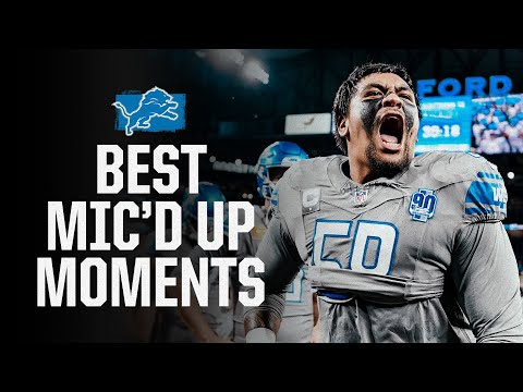 Best Detroit Lions mic'd up moments before the Bye | 2023 season