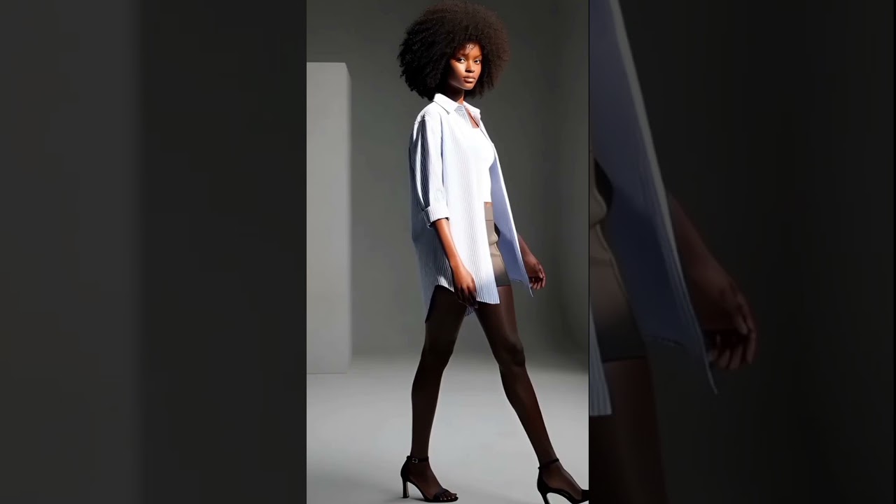 Meet Zina. A realistic Custom AI Fashion Model.