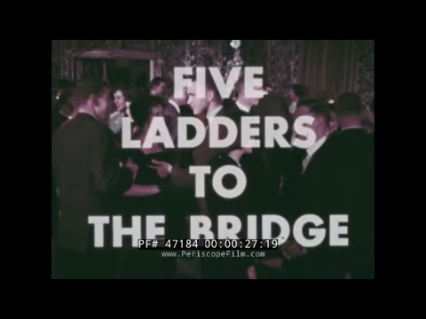 HOW TO BECOME AN OFFICER IN THE U.S. NAVY "FIVE LADDERS TO THE BRIDGE" 1960s FILM 47184