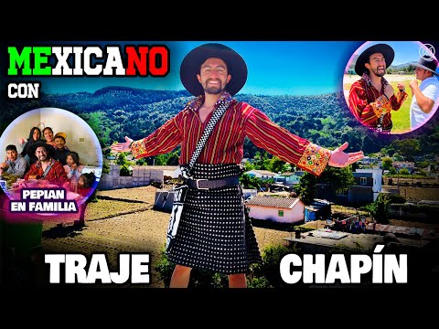 Mexicano usando Traje Típico de Guatemala por primera vez
