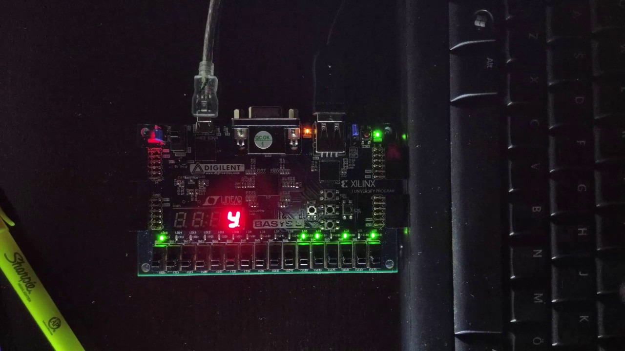 Morse Code Decoder on BASYS3 - A VHDL Project