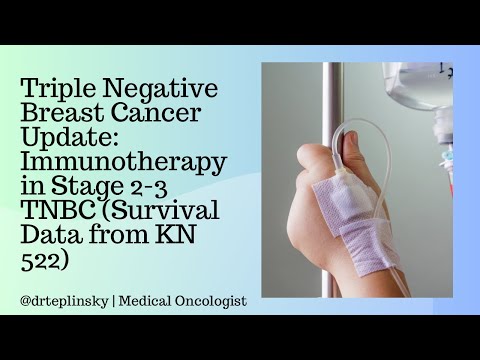 Triple Negative Breast Cancer Update: Immunotherapy in stage 2-3 TNBC (KEYNOTE 522 Update)