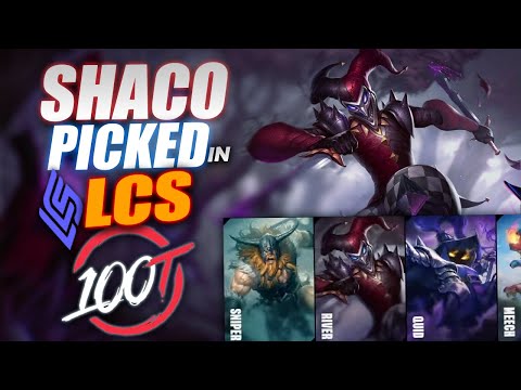SHACO WAS PICKED IN THE LCS?! RANK ONE SHACO REACTS