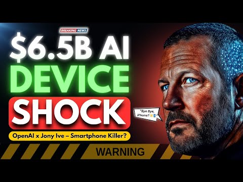 OpenAI’s Next-Gen AI Device LEAKED! $6.5B Deal With Apple’s Jony Ive – ChatGPT vs. iPhone?