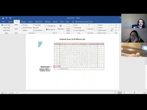 Blood Bank- Antibody Screens and Panels