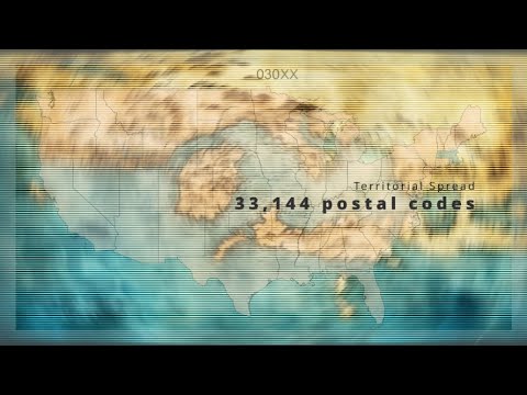 US Postal Codes Visualized
