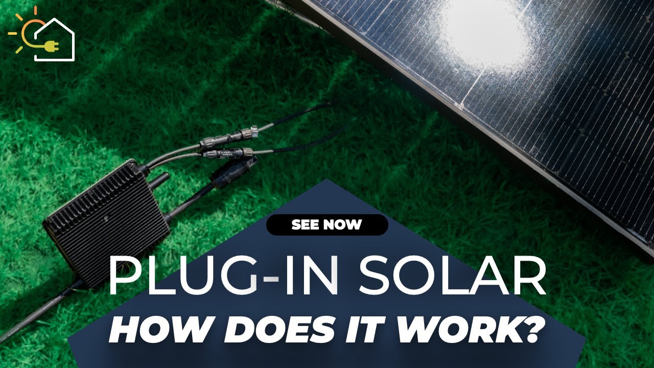 How a PLUG-IN SOLAR Kit Powers Your Home & Cuts Bills