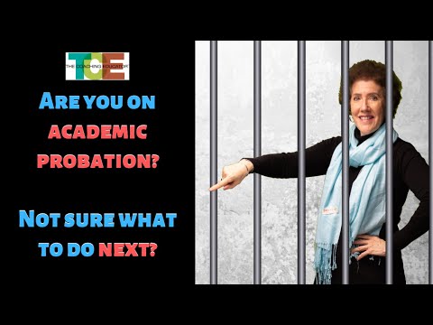 Are you on academic probation? Not sure what to do next?