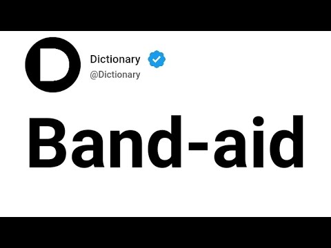 Band-aid Meaning In English