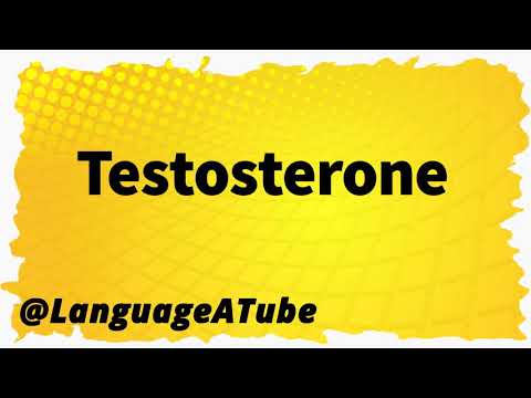 Testosterone Pronunciation ⚡️ How To Pronounce Testosterone!