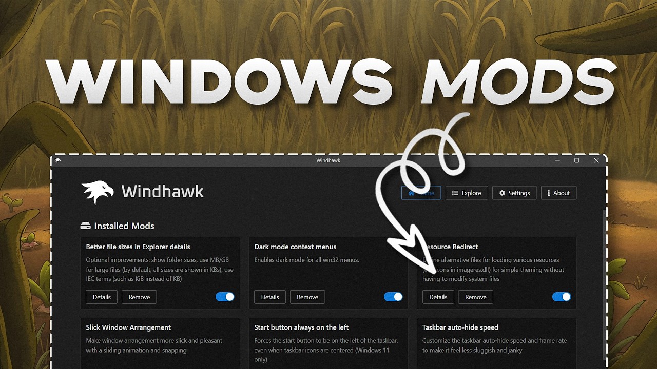 BEST Windows MODS you didn't know about