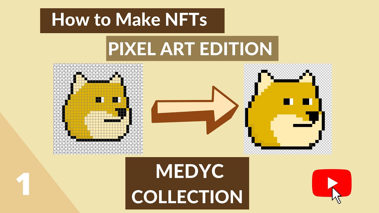 How to Create NFT Pixel Art - Much Exclusive Doge Yacht Club Collection - Part I