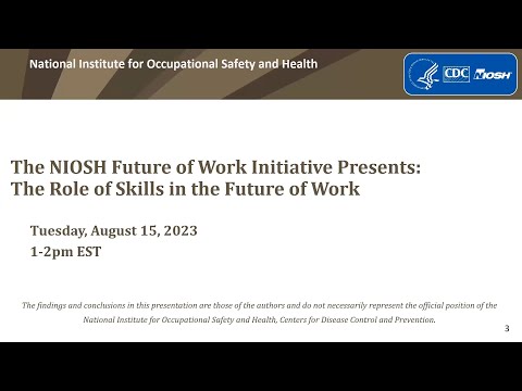 The Role of Skills in the Future of Work