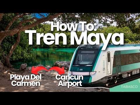 TREN MAYA Review | How to Travel Playa Del Carmen to Cancun Airport