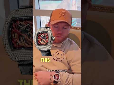 Canelo Alvarez ONLY $6,000,000 Richard Mille!
