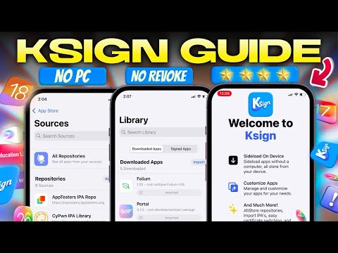 ksign download ios ⚙️ How to install ipa file on iphone esign ios skibidi tech ksign