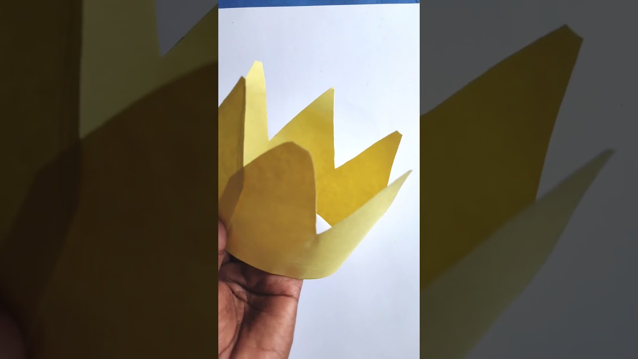 #crown  making crafts for kids  #shorts