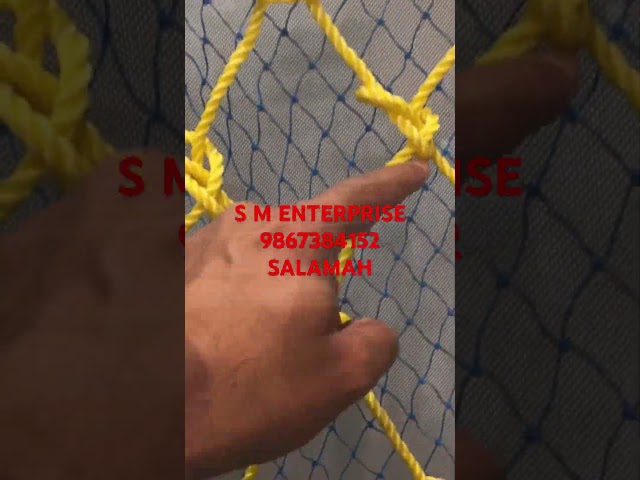 Safety Net - 5Mm Braided Double Layer Safety Net Manufacturer from Mumbai