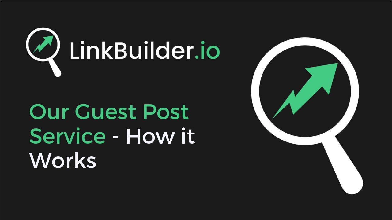 How Our New Guest Post Service Works