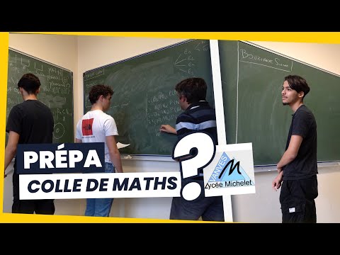 Colle de MATHS en PRÉPA (1 heure à Michelet)