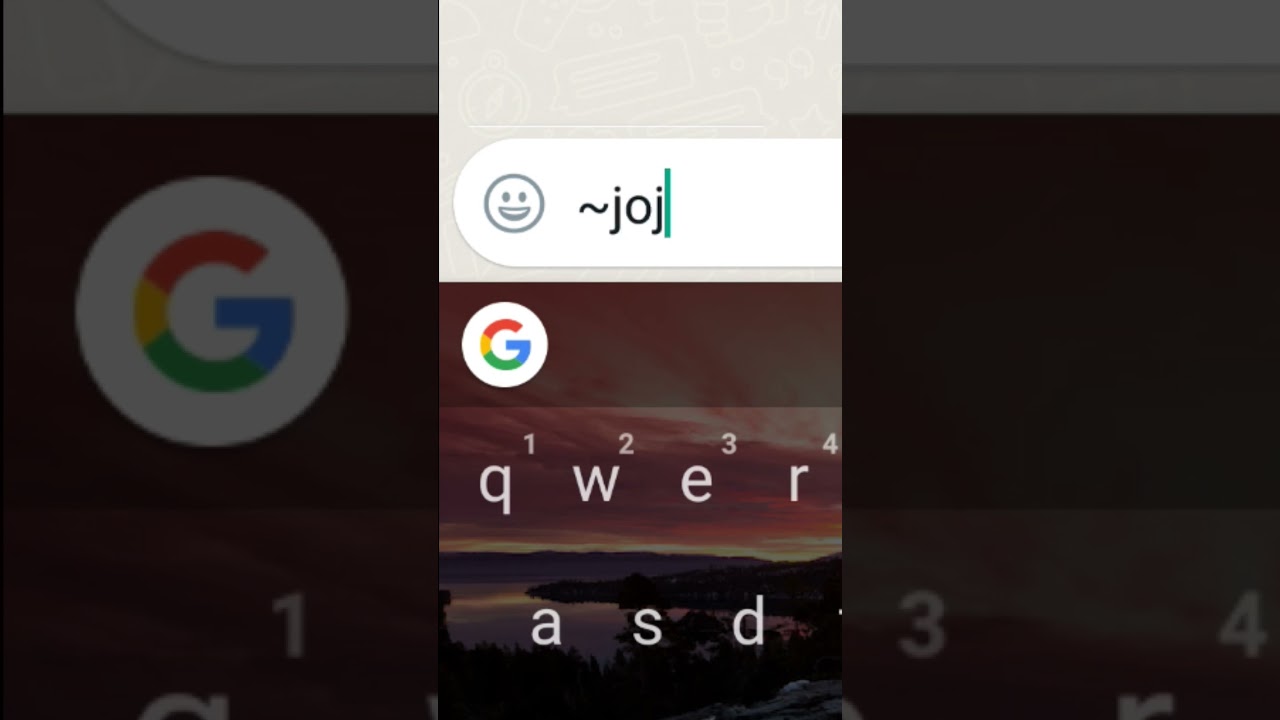 cara kita buat tulisan yang bergaris di WhatsApp